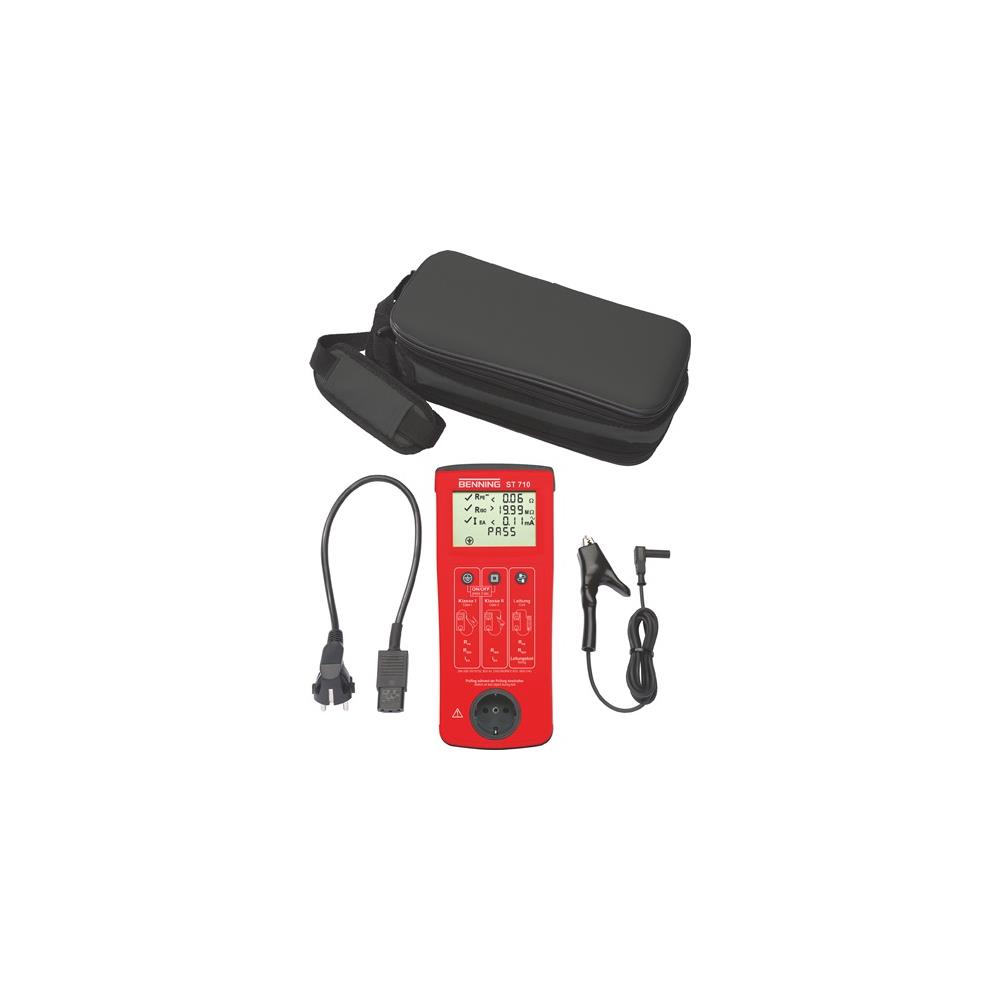 BENNING Device tester ST 710 2500 test units /with tester/test cable ...