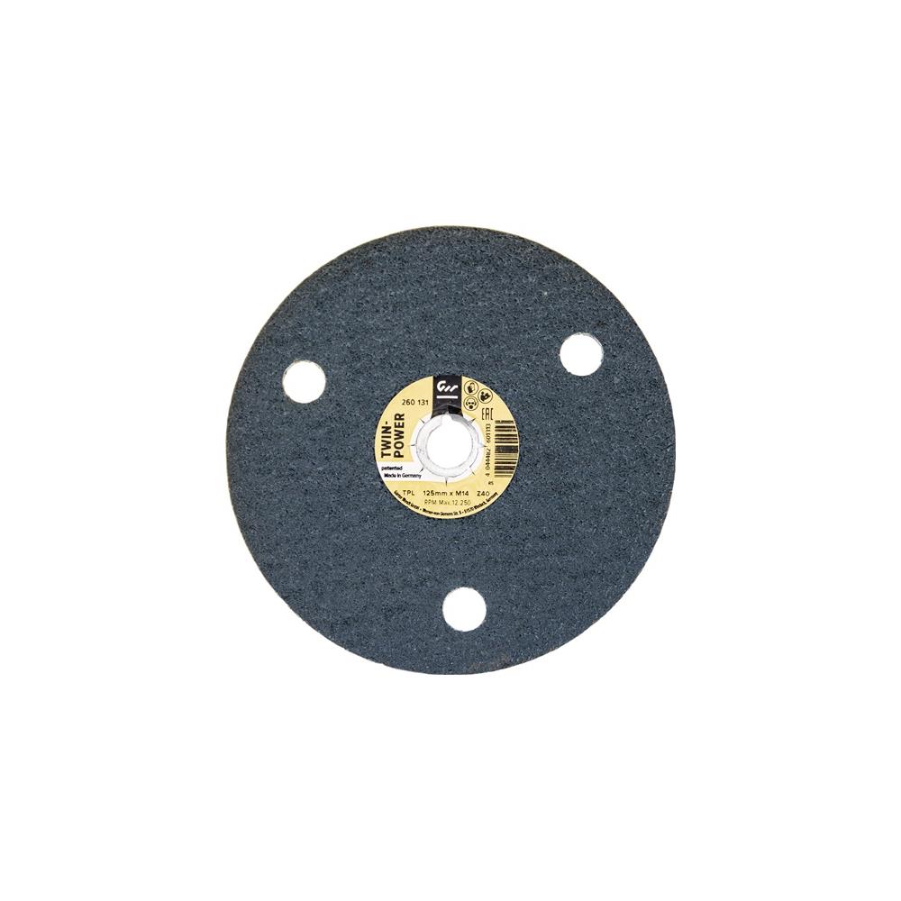 PROMAT Grinding disc TWINPOWER dm 125 mm straight granulation 60 zirc ...
